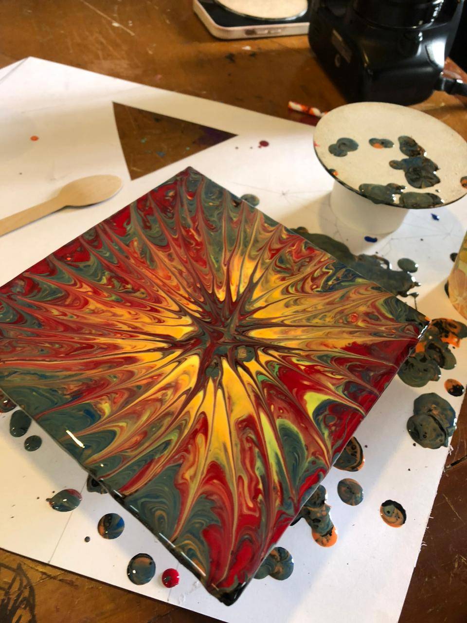 Fluid Art Workshop – Papni School of Fine Arts