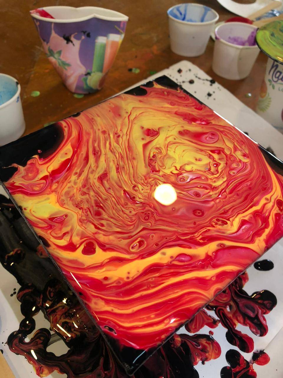 Fluid Art Workshop – Papni School of Fine Arts