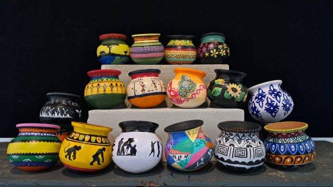 Pot Painting Workshop – Papni School of Fine Arts