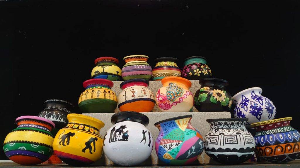 Pot Painting Workshop – Papni School of Fine Arts